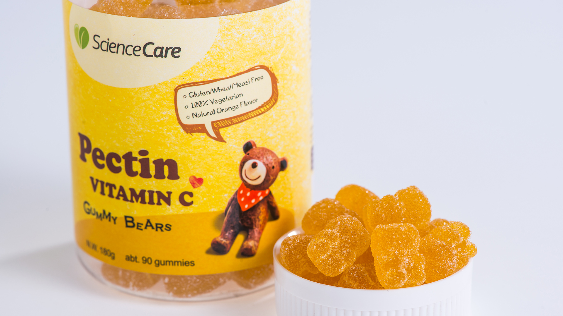 Kid's Vitamins C Gummy Candy Vitamins Daily Supplement candy ...